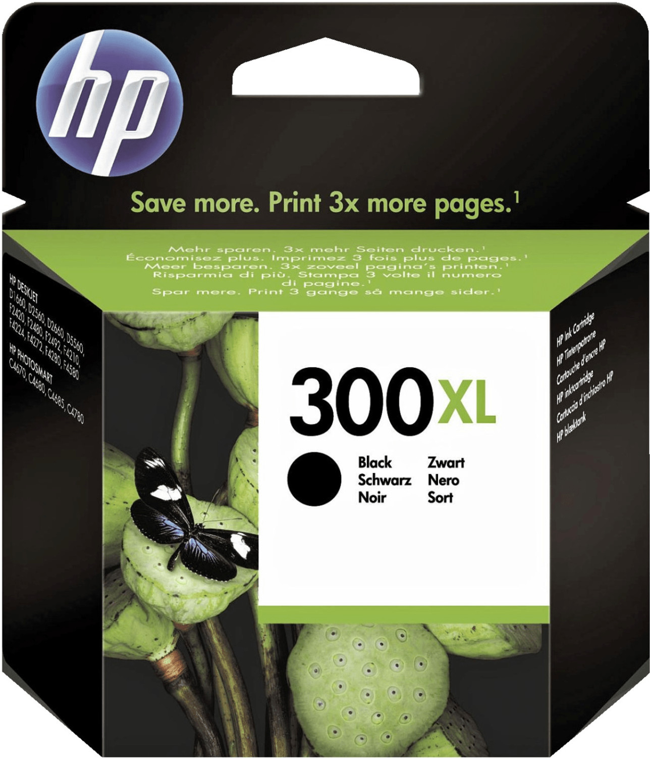 Original HP 300 XL Tinte Patrone schwarz D1660 D2560 D2660 D5500 D5560 ...