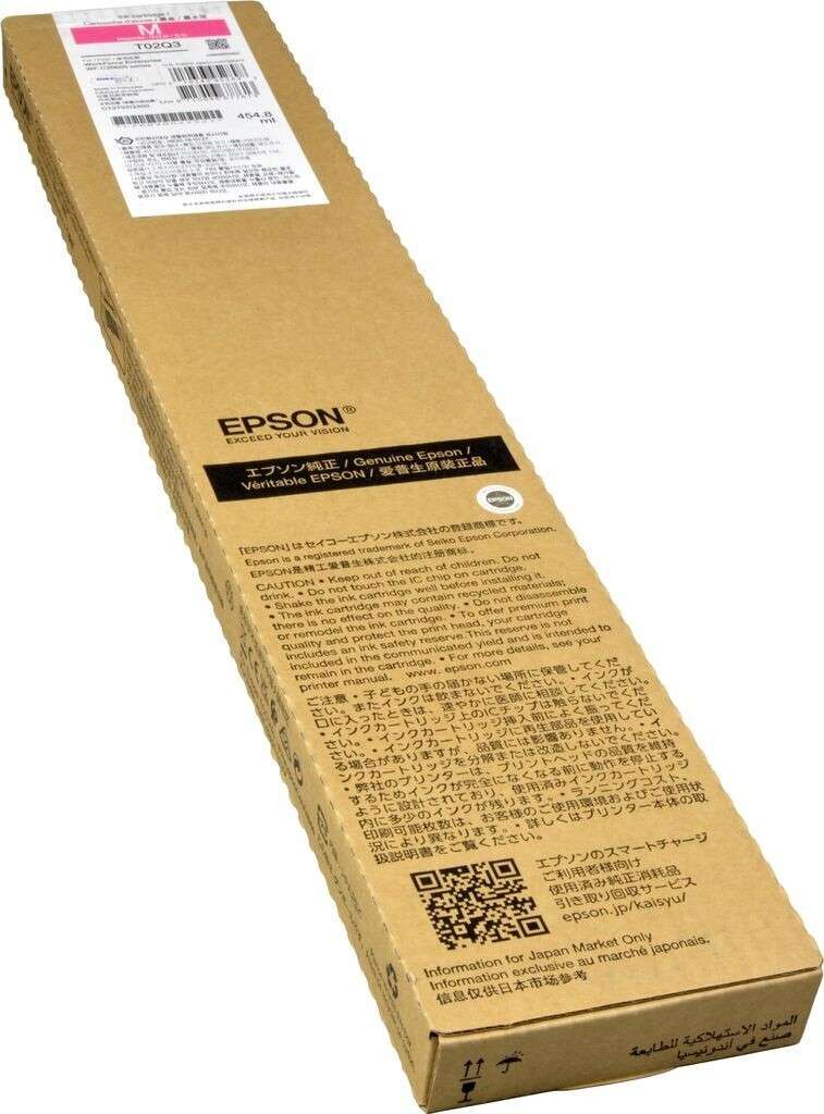 Original Epson Tinten Patrone C13T02Q300 magenta für WorkForce Pro WF-C ...